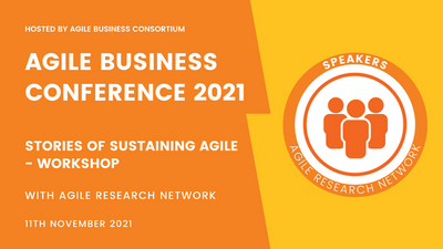 Agile Research Network - Stories of Sustaining Agile