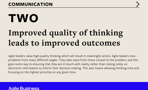 The Nine Principles of Agile Leadership